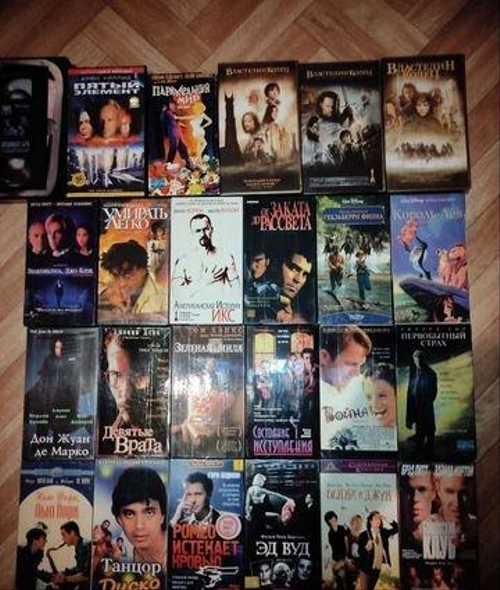 Лицензионные Видеокассеты VHS с фильмами, мульт
