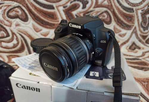 Зеркальный фотоаппарат Canon eos 1000D