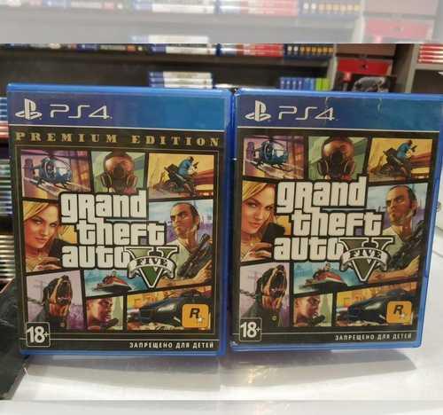 Игра GTA 5 Grand Theft Auto V (PS4) Б/У