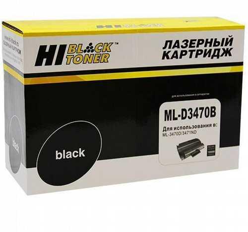 Черный, vt-2776, Картридж Hi-Black ML-D3470B Samsung ML-3470D/3471ND, 10K