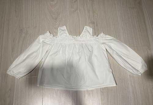 Рубашка белая zara
