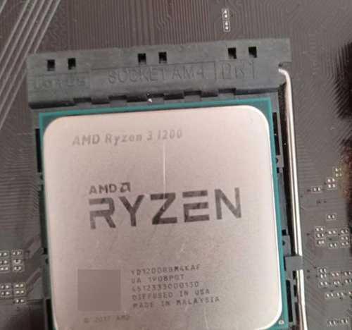 Процессор AMD ryzen 3 1200