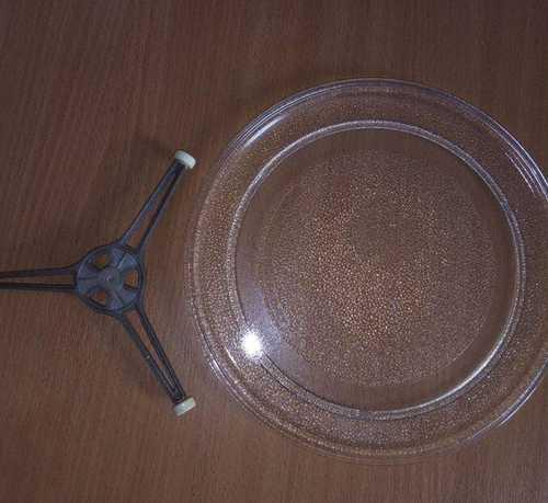 Тарелка для микроволновой печи с крестовиной