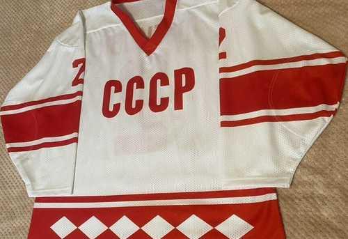 Свитер хоккейный СССР
