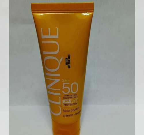 Clinique 50 SPF face cream. Тестер. Оригинал