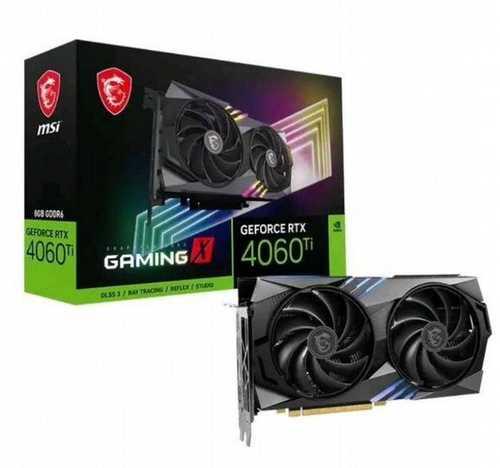 Видеокарта MSI GeForce RTX 4060 Ti gaming X 8gb