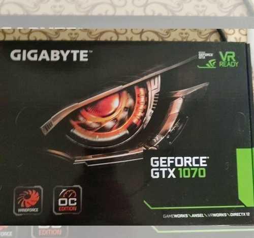 Видеокарта gtx 1070 8gb