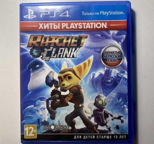 Диск ps4 ratchet&clank