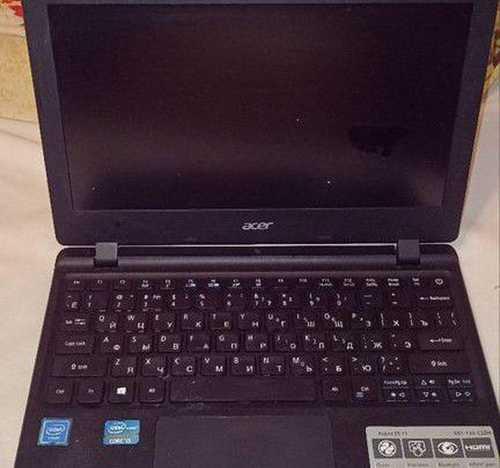 Ноутбук Acer aspire es11 на запчасти