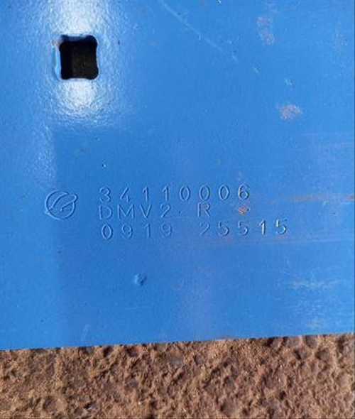 Доска полевая правая Lemken 34110006