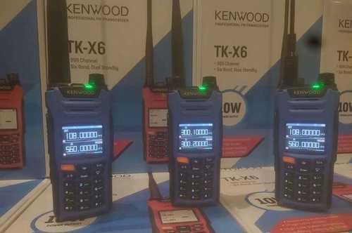 Рация Kenwood TK X6 10w с GPS full version, речная