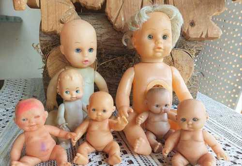 Винтажные куклы и пупсы СССР ретро под реставрацию