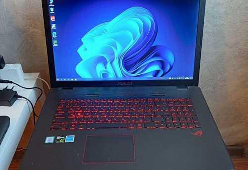 Asus ROG 17д/i7-6700HQ/16gb/SSD/GTX 960m