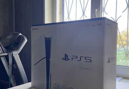 Sony playstation 5 slim 1tb с дисководом - новая