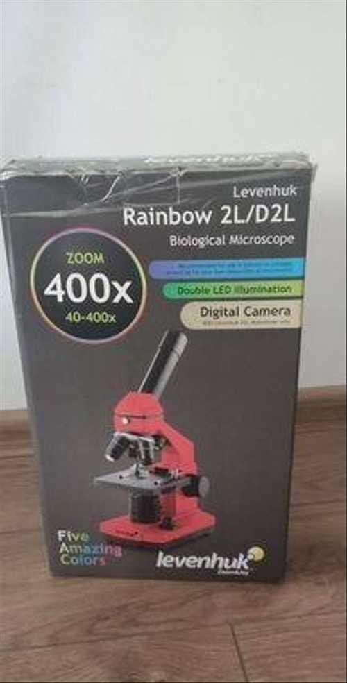 Микроскоп levenhuk rainbow 2L/D2L
