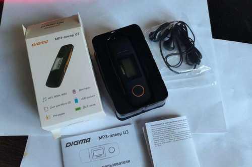 Mp3 плеер digma u3 4gb