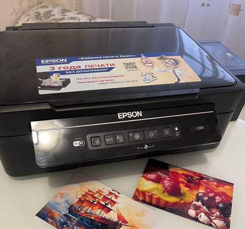 Мфу принтер Epson L366