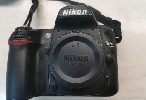 Фотоаппарат nikon D80