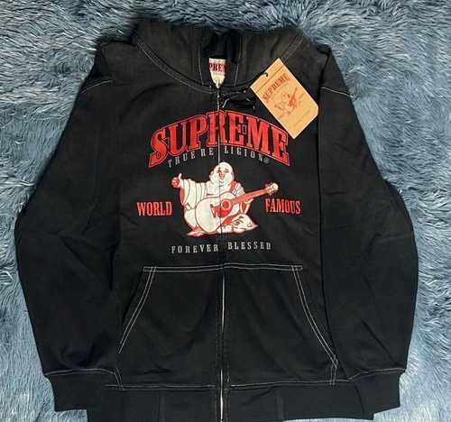 Зип худи True religion x supreme