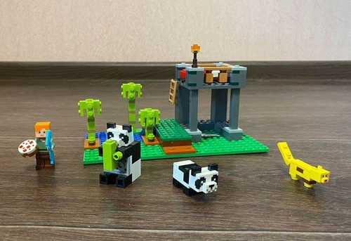 Lego Minecraft Питомник панд. 21158. Оригинал