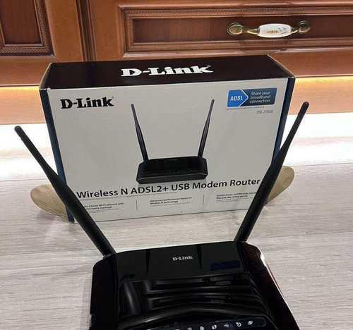 Роутер Dlink dsl-2750U с USB