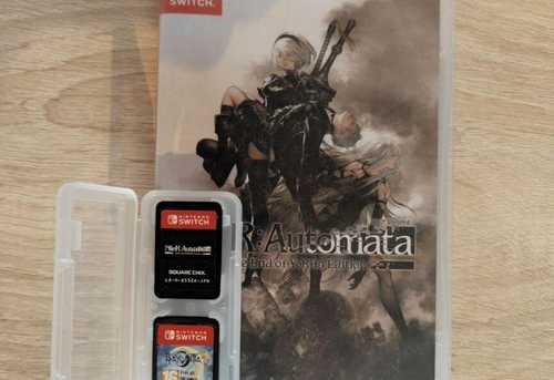 Nier automata и Bayonetta 2 switch комплект