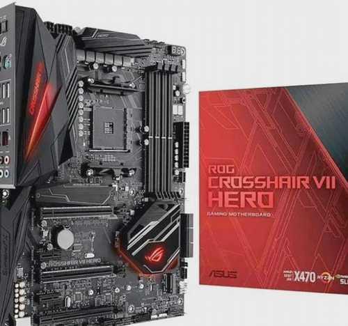 Комплект Asus rog crosshair vii hero x470  Ryzen 7