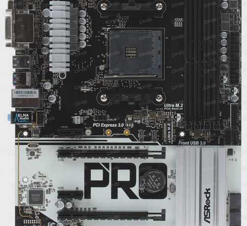 Материнская плата ASRock AB350 Pro4 Сокет AM4