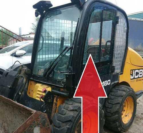 Стекло JCB Robot 180 форточки