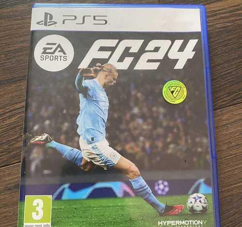 Диск EA FC 24 (FIFA24) на PS5