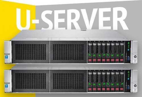 Сервер для 1С HP DL380 G9 8SFF 2x37v4 64G P440ar 2
