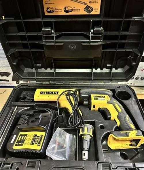 Бесщёточный ленточный шуруповерт dewalt 18.0 В XR