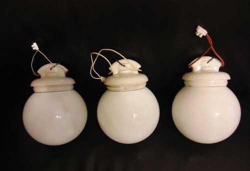 Три коллекционных потолочных светильника siemens