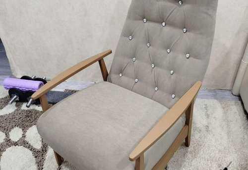 Кресло отреставрированное своими руками