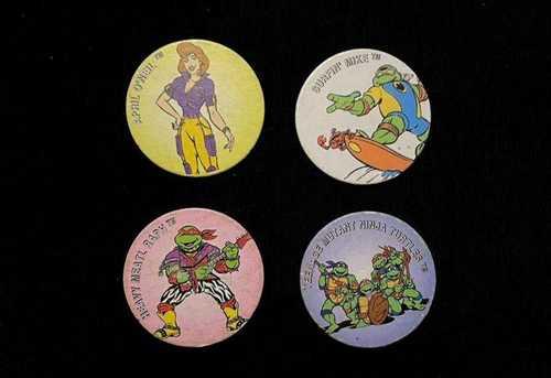 Фишки. Сотки. Кэпсы. Teenage ninja turtles