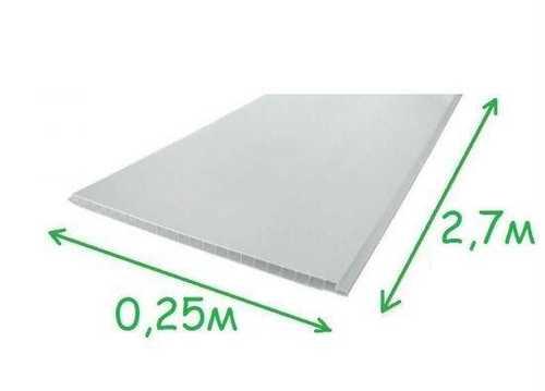 Панель пвх slim 5мм Premium Глянец-лак 2700х250х5