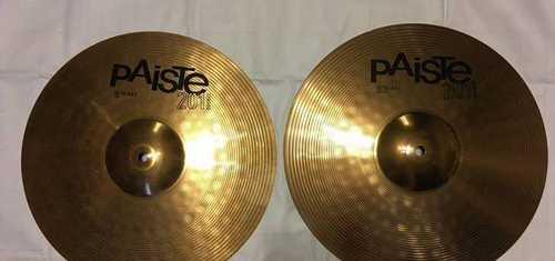 Тарелка Paiste 201 Bronze Hi-Hat 14" (пара)