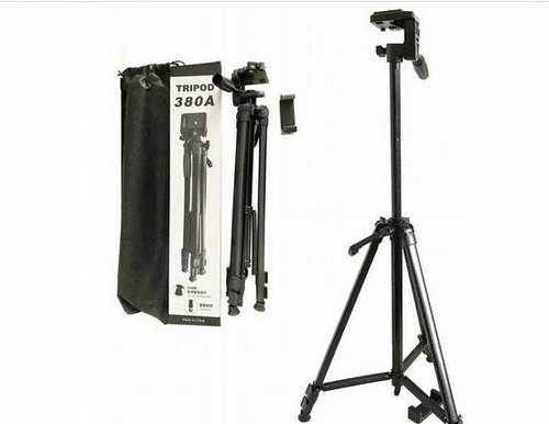 Штатив для фотоаппарата tripod 380A (1.4m)