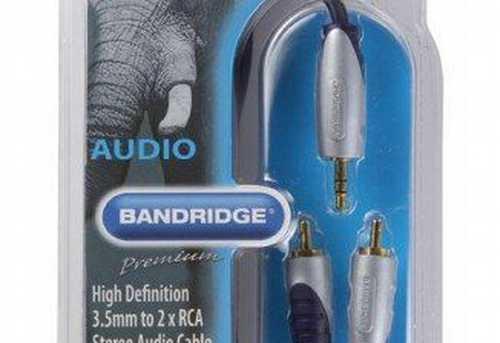 Кабель аудио bandridge SAL3402, Jack 3.5 (m) - 2хR