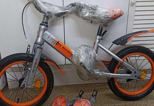 Велосипед Mobile Kid Roadway 14'' Silver/Orange