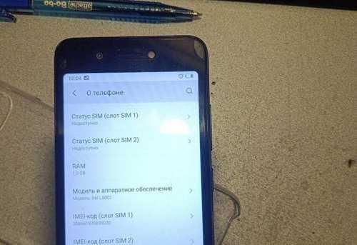 Itel A25, 16 ГБ