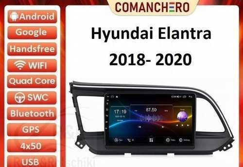 Магнитола Hyundai Elantra 2018-2020 Android