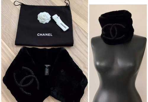 Chanel Редкий Коллекционный шарф-хомут оригинал