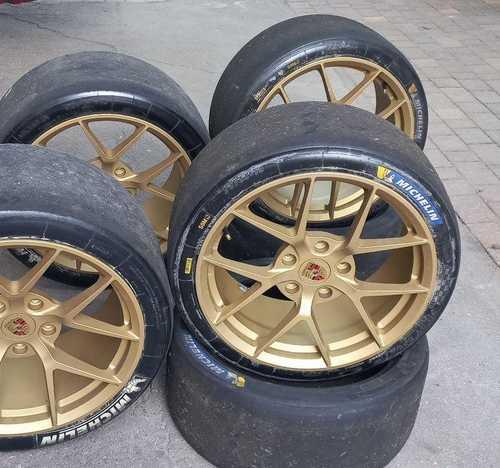 Комплект кованых колёс PW для Porsche Cayman R19