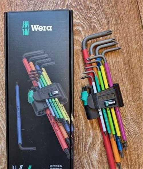 Набор Г-образных ключей Wera