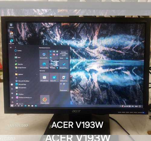 Монитор 19" Acer с колонками