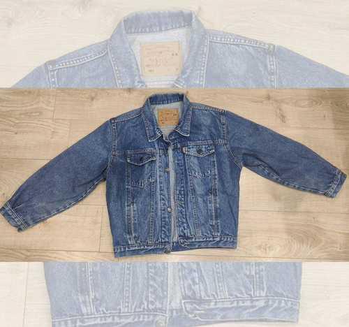 Джинсовая куртка levis