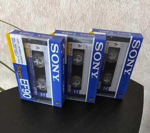Аудиокассеты Sony Super EF-90