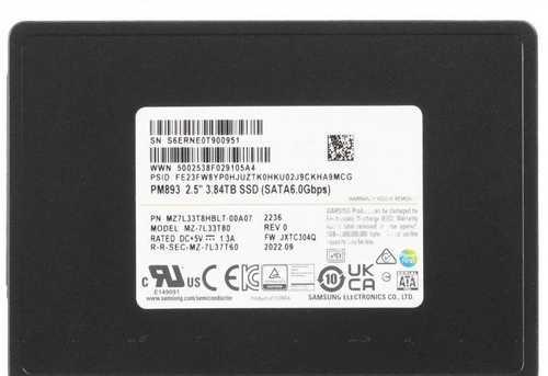 SSD 2.5 SATA 3.48 TB(3480 GB) Samsung PM893 новые