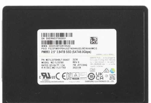 SSD 2.5 SATA 3.48 TB(3480 GB) Samsung PM893 новые